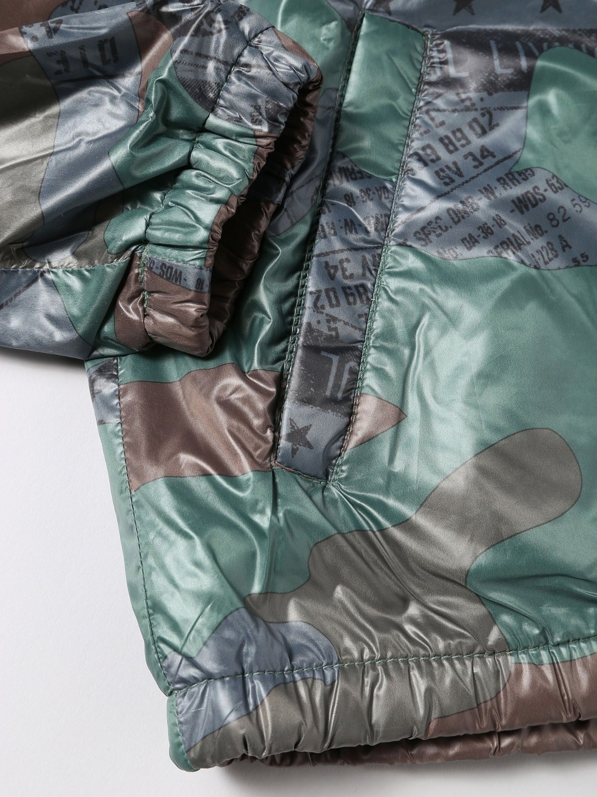 $198 NWT DIESEL Sz12Y BOYS JIBO CAMO AND MOHAWK LIGHTWEIGHT JACKET IN ...