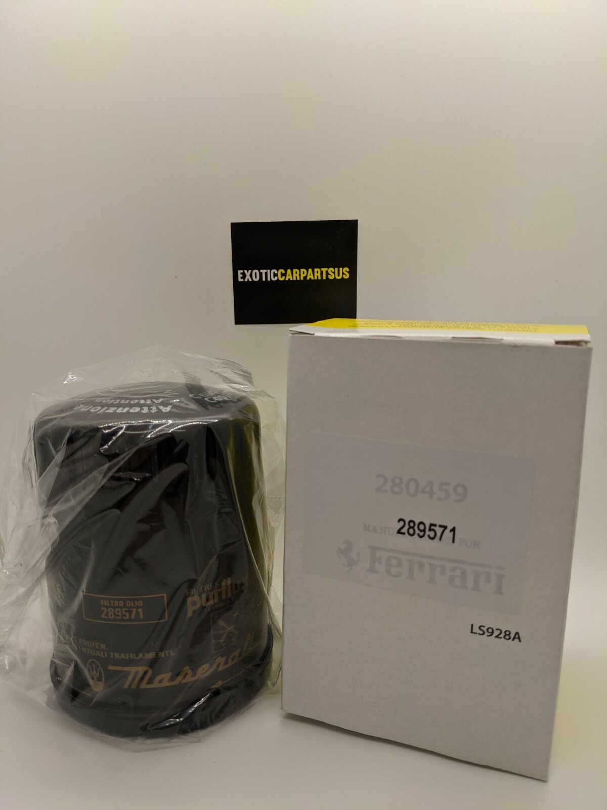 Ferrari Maserati Genuine 289571 Oil Filter for Quattroporte Granturismo ...