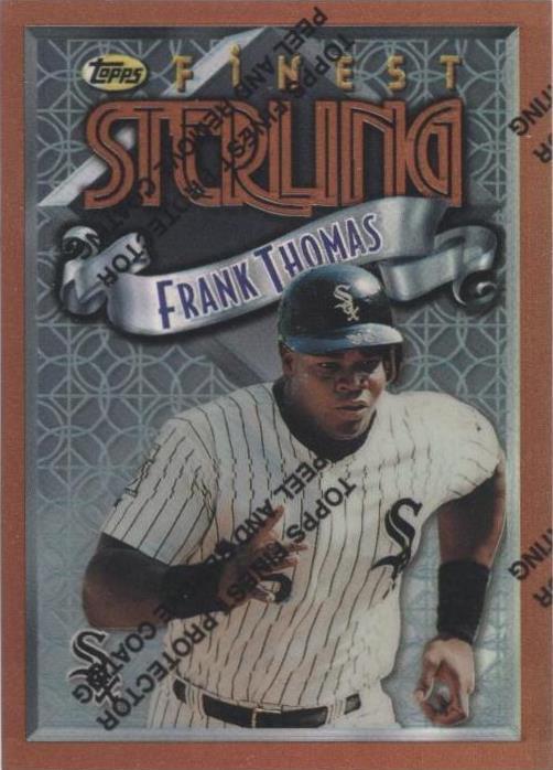 1996 Topps Finest - Frank Thomas #48 Refractor for sale online | eBay