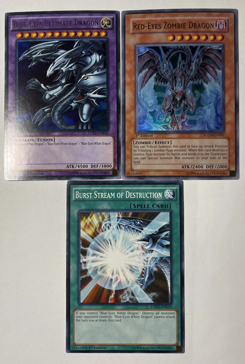 Yugioh Red Eyes Ultimate Zombie Dragon