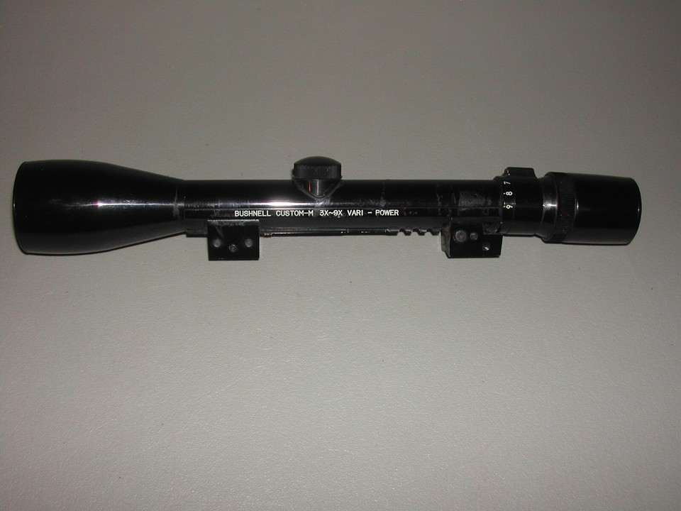 Vintage Bushnell Custom-M 3X-9X Vari - Power Hunting Rifle Scope ...