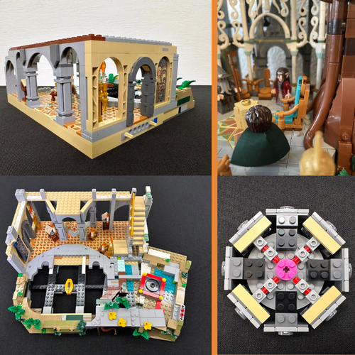 6167Pcs Building Blocks Set Toy for Lord of the Rings | Rivendell 10316 ...