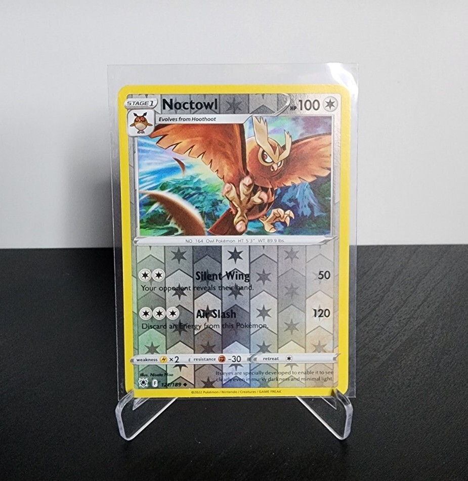 Pokemon TCG Noctowl Sword & Shield - Astral Radiance 121/189 Reverse ...