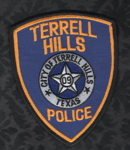 👀😍😜👌 Terrell Hills Texas Police Patch VAR. #1 | eBay