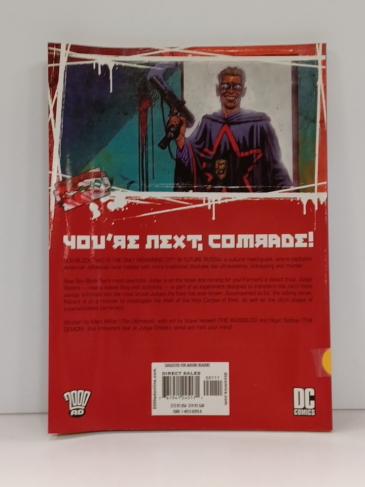Red Razors: A Dreddworld Adventure Trade Paperback DC Edition Mark ...
