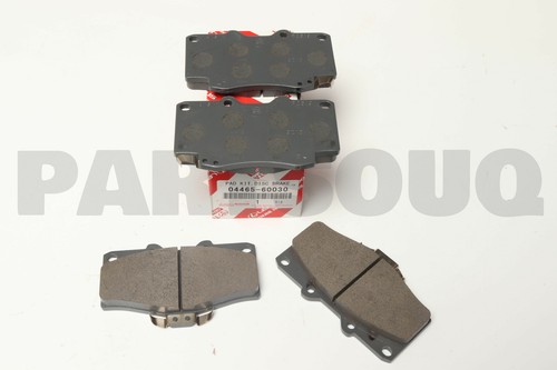 0446560030 Genuine Toyota PAD KIT, DISC BRAKE, FRONT 04465-60030 | eBay