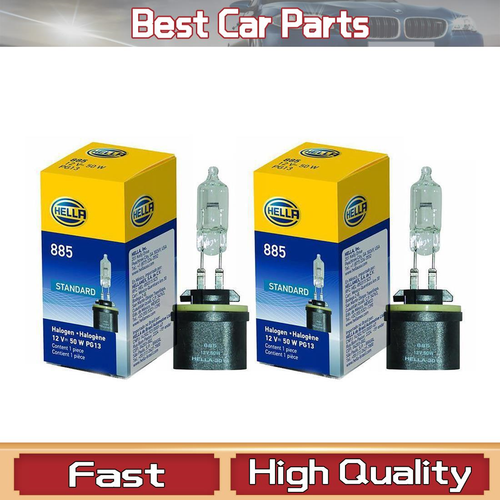 2PCS 885 Fog / Driving Light Bulb 12V 50W PG13 T3.25 | eBay