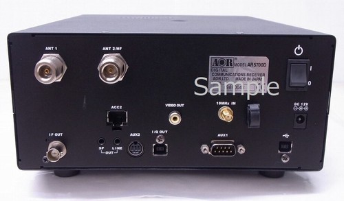 AOR AR5700D WIDEBAND COMMUNICATIONS RECEIVER UNBLOCKED | eBay