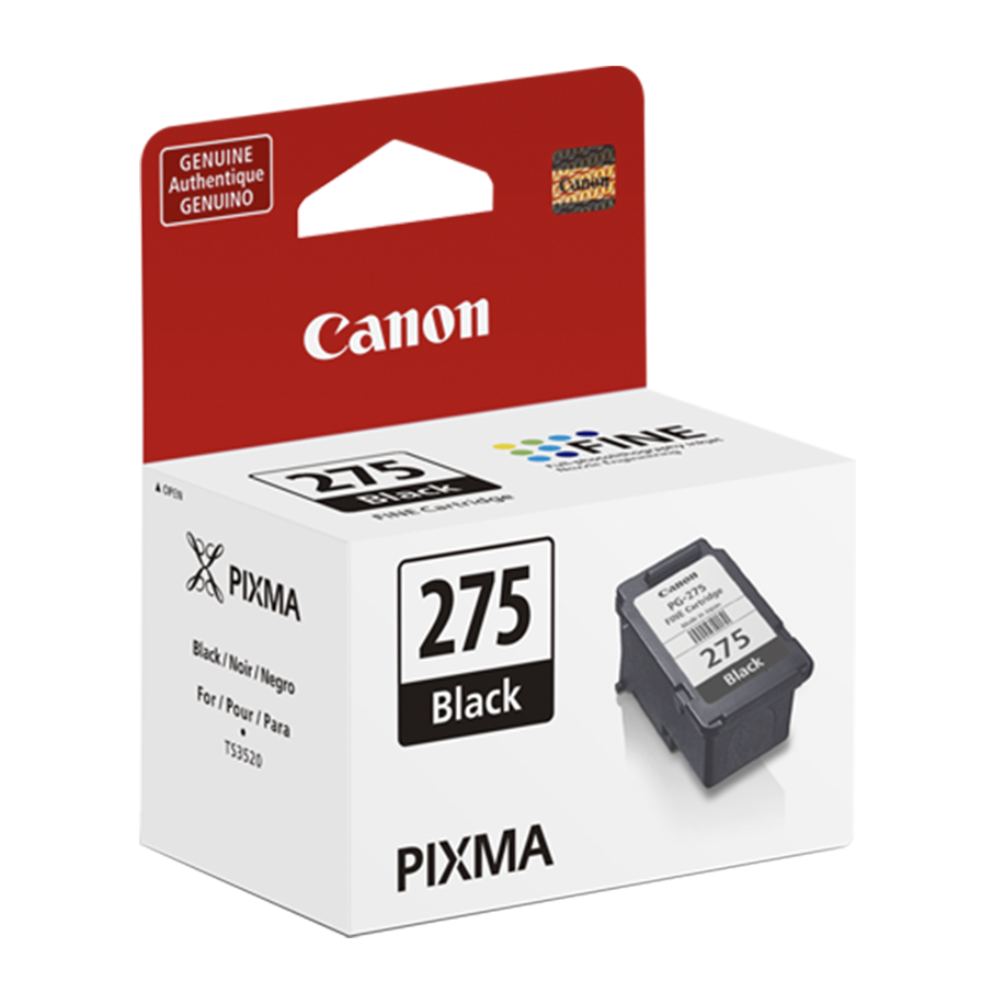 Genuine Canon Ink Cartridges PG-275 & CL-276 Original For Pixma TS3520 ...