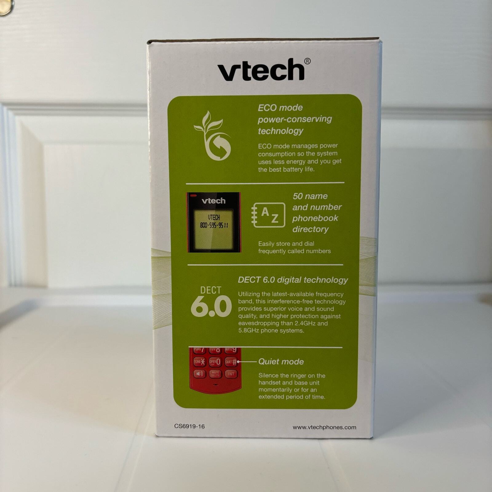 Vetech DECT 6.0 Cordless Phone with Caller | Grelly USA