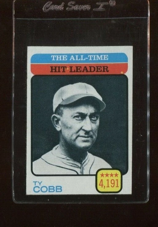 Ty Cobb Stats