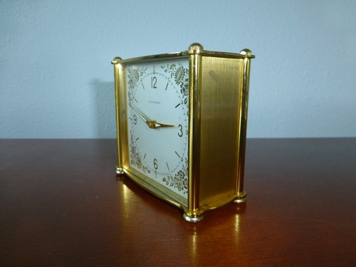 Vintage Bucherer Wind Up Musical Table Alarm Clock (Watch The Video) | eBay