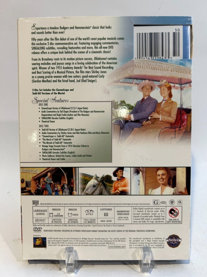 Oklahoma! (DVD, 1955, 50th Anniversary Edition) | eBay