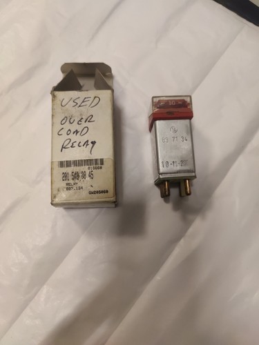 🐝Mercedes R107 W123 W124 W126 W201 Over Voltage Protection OVP Relay ...