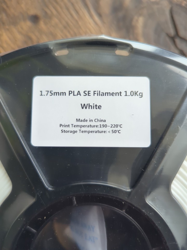 Flashforge 3D Printer Filament 1kg PLA SE White 1.75mm 1kg | eBay UK