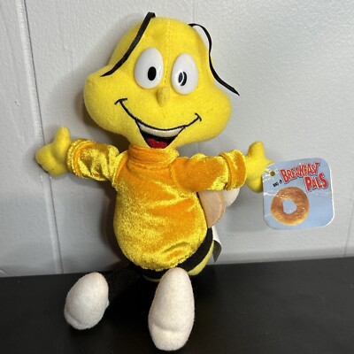Vtg 1997 Honey Nut Cheerios Plush Bumble Bee General Mills Breakfast ...