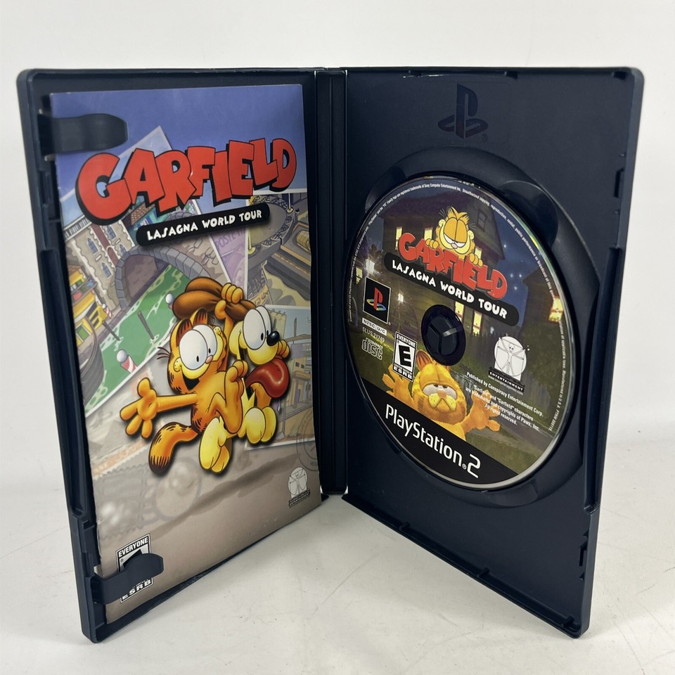 Garfield: Lasagna World Tour (Sony PlayStation 2, 2008) PS2 Complete | eBay