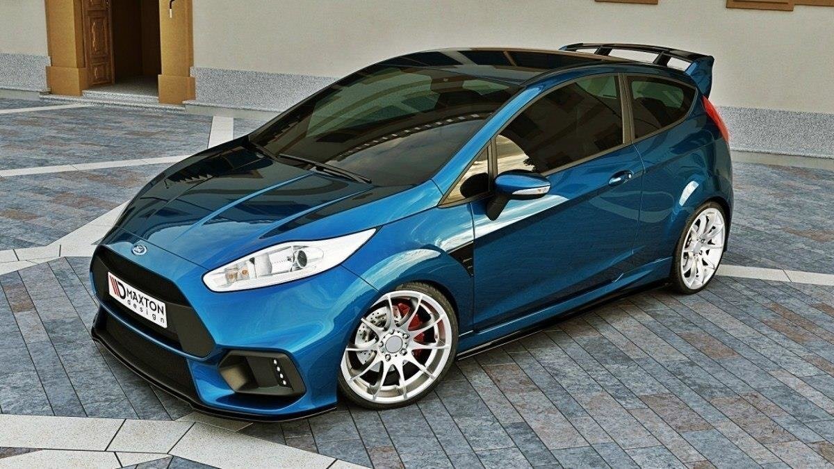 Splitter anteriore (paraurti Focus RS Look) Ford Fiesta Mk7 FL | eBay
