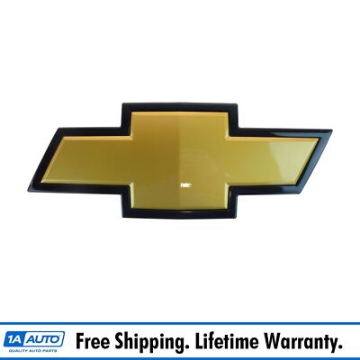 OEM 22829421 Grille Mounted Gold & Black Bowtie Emblem For Chevy | eBay