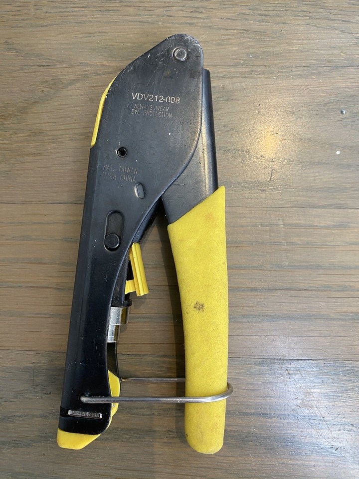 Klein Tools VDV212-008 Coaxial Cable Compression Crimper | eBay