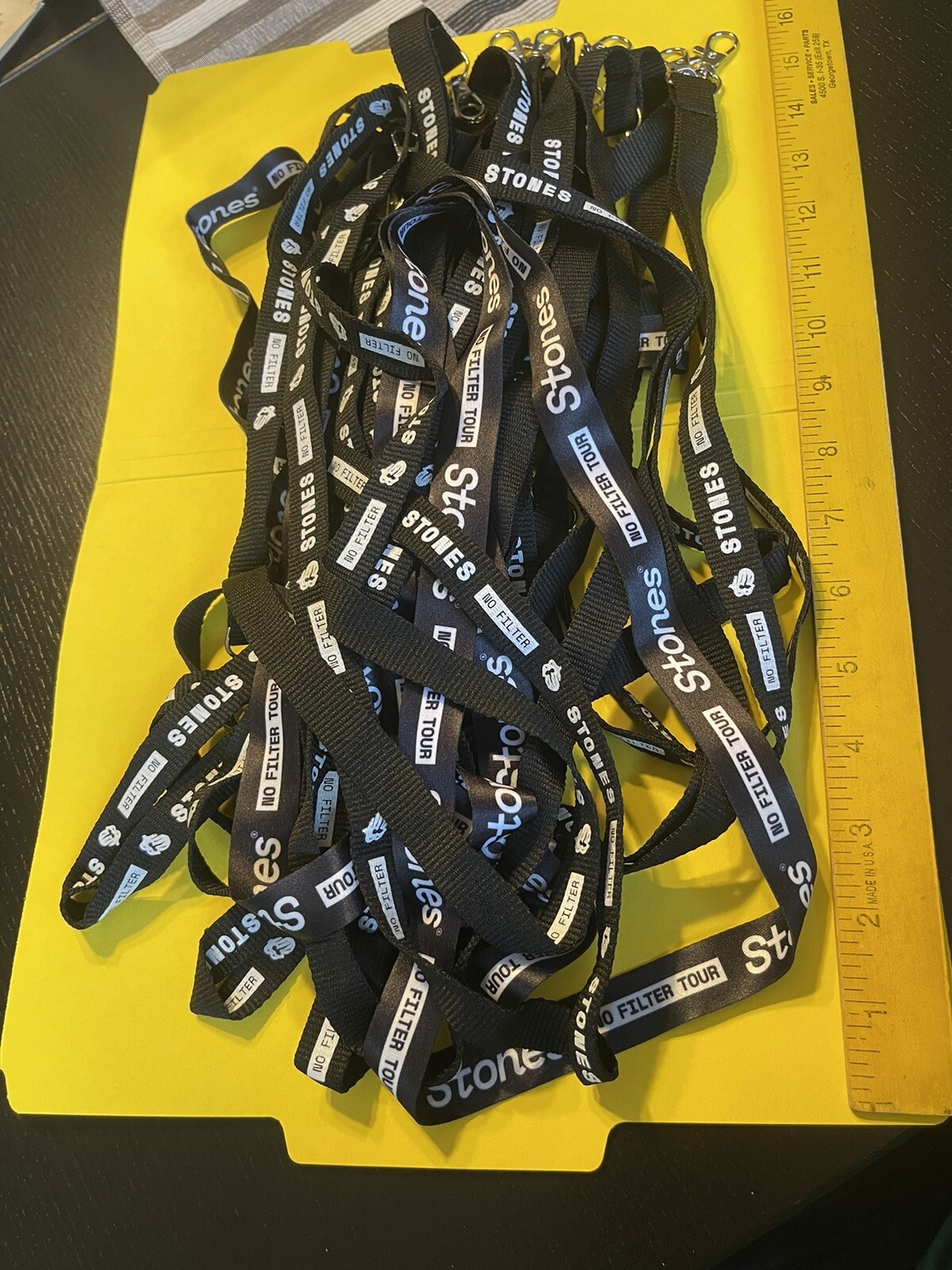 Rolling Stones No Filter Tour 2021 Lanyard Neck Strap Concert Souvenir ...