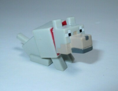 Minecraft Mini-Figures 1" Tamed Wolf Mini Action Figure Mojang | eBay