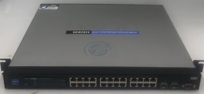 Cisco Linksys 24-Port Gigabit Switch With Webview- SRW2024 | eBay