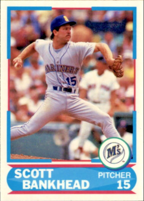 1988 Score Young Superstar #37 Scott Bankhead P Seattle Mariners FREE ...