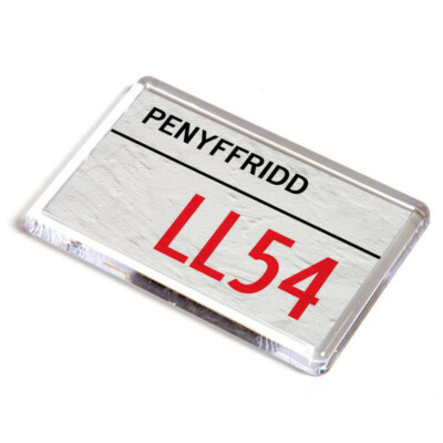 FRIDGE MAGNET - Penyffridd LL54 - UK Postcode | eBay UK