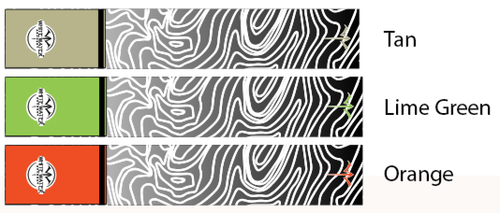 White Water Archery Block Topo V2 Arrow Wraps 15 Pc Group 2 Length ...