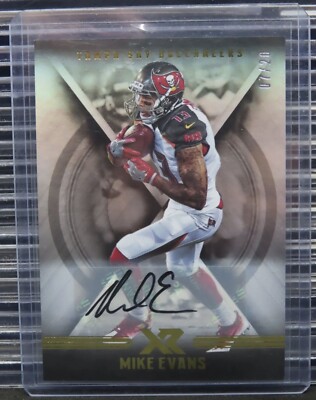 2017 Panini Xr Mike Evans Auto Autograph #7/20 Buccaneers Super Rare 💎🔥 ...