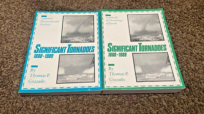 Significant Tornadoes 1680-1991 & 1992-1995 Thomas P. Grazulis Used | eBay