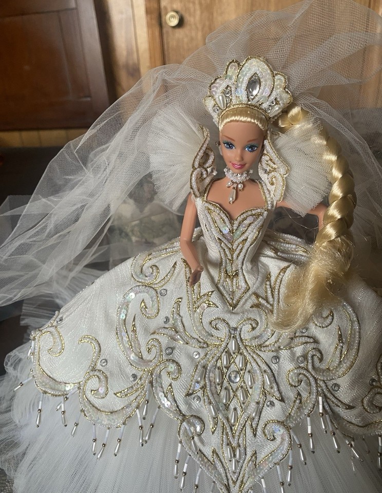 Empress Bride Barbie Exclusive Doll Designed by Bob Mackie 1992 ...