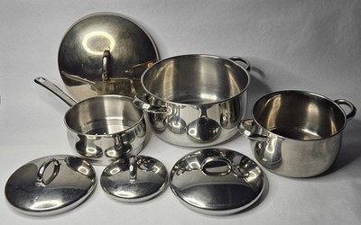 Vintage Lot of 7 Pieces of Grand Prix by Tools of the Trade Stainless ...