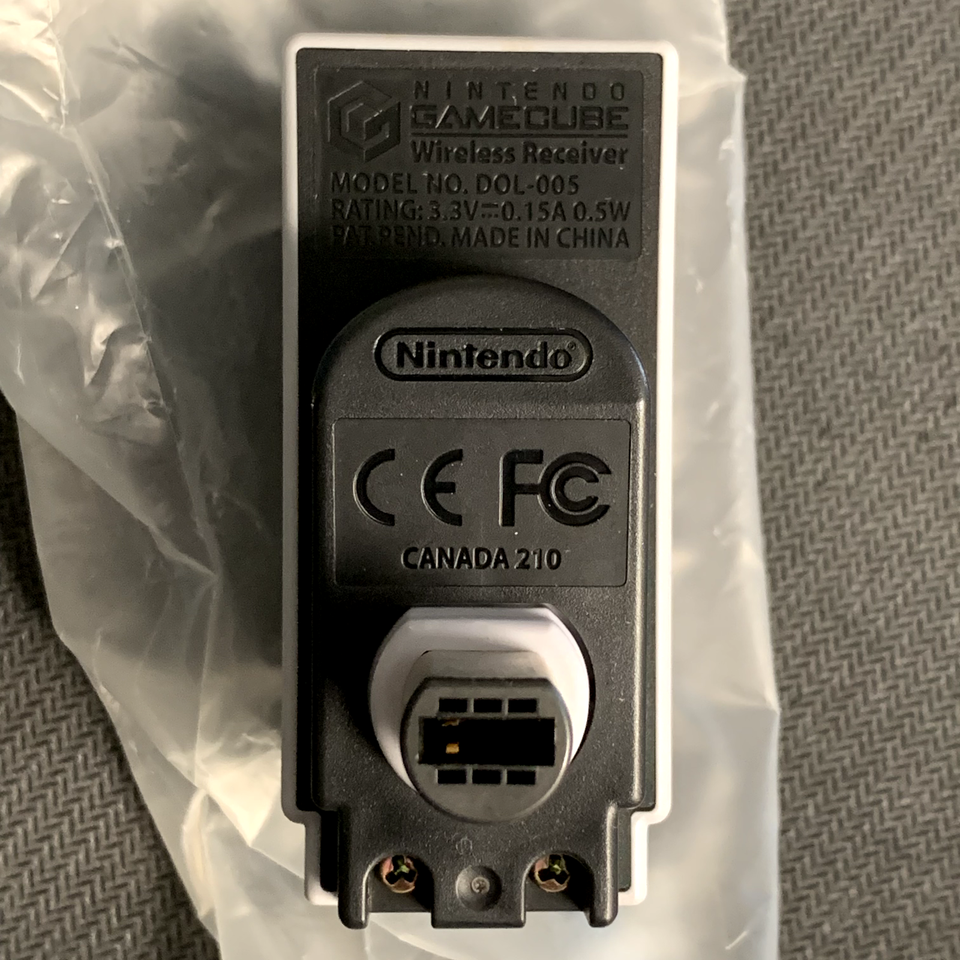 Nintendo Gamecube GC Wavebird Controller Japan OEM DOL-004 Silver CIB ...