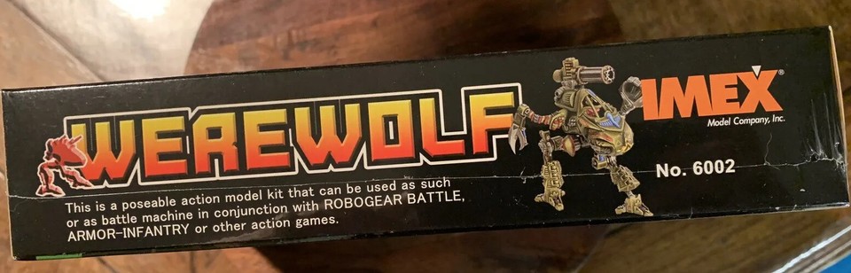 ROBOGEAR Werewolf Fighting Machine Action Model kit NEW chaos ork ...