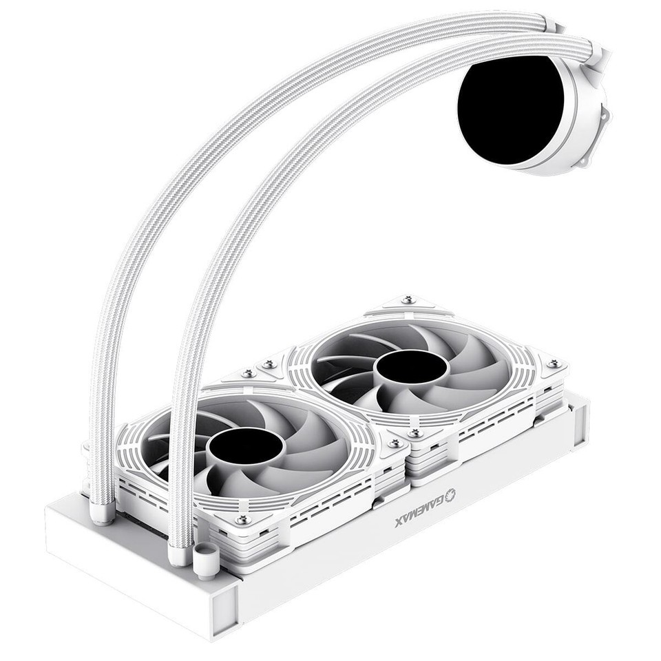 GameMax Ice Chill 240 AIO ARGB Water Cooler Desktop PC CPU Liquid ...