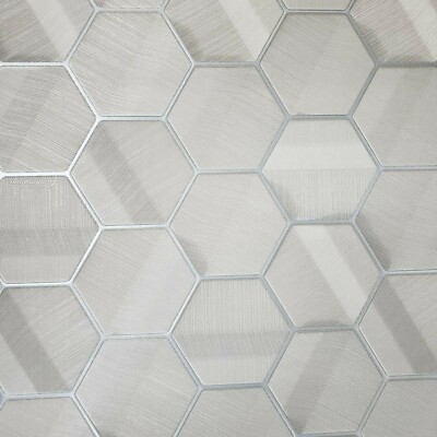 Lamborghini Hexagon Feature gray silver Metallic textured Wallpaper ...