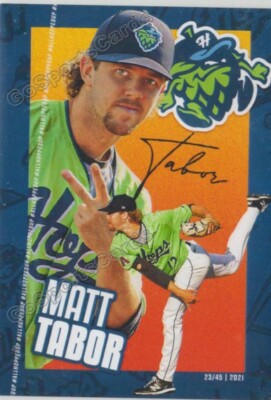 2021 Hillsboro Hops Matt Tabor RC Rookie Arizona Diamondbacks | eBay