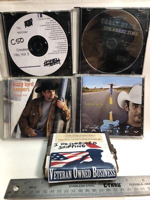 Tracy Bird,Brad Paisley,Tim McGraw,4- Cd Box Set,music CDs , Lot CC | eBay