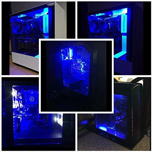LEDdess PC LED Flexible Light Strip Blue Computer Lighting with ...