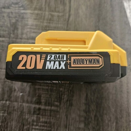 ALLOYMAN 20V MAX 2.0AH REPLACEMENT BATTERY 40WH FOR POWER TOOLS | eBay
