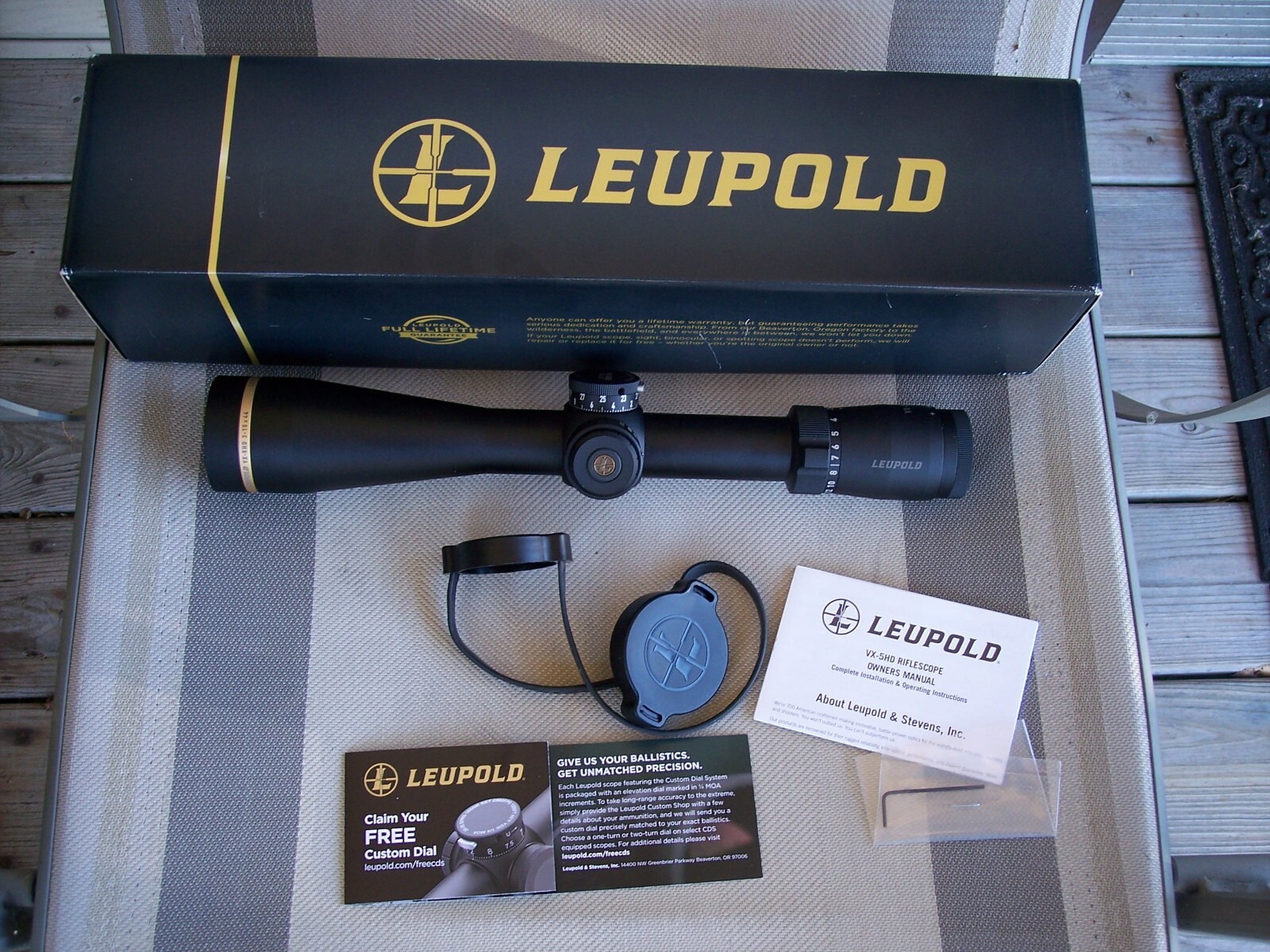 Leupold VX-5 HD 3-15x44mm 30mm Firedot Rifle Scope *172368* | eBay