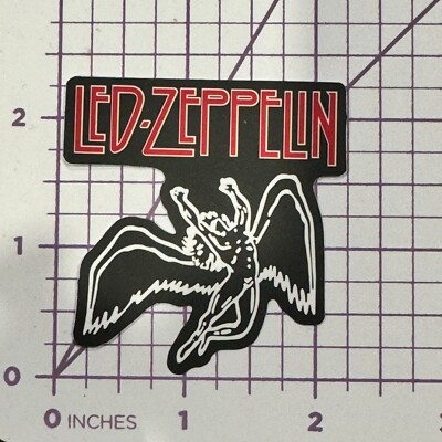 Led Zeppelin English Hard Rock Band Logo Vinyl Decal Sticker Bomb Heavy ...