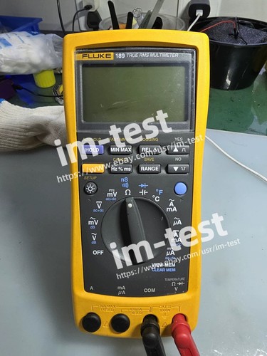 Fluke 189 True RMS Digital Multimeter No Leads - Fast shipping-pass ...