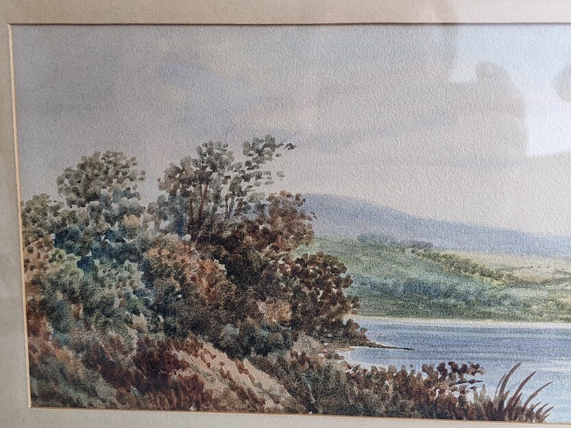 Pair of Antique Original Watercolour Paintings signed by R.B. Wright A ...