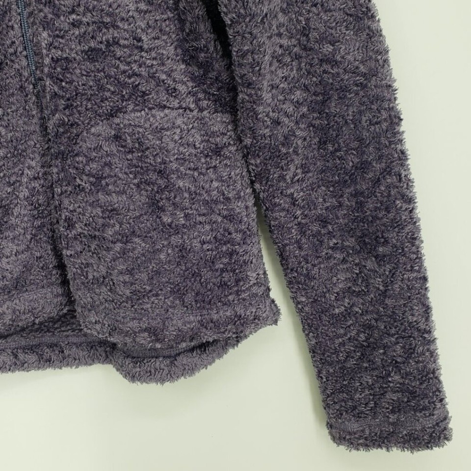 Ariat Sherpa Fuzzy Fleece Jacket S Womens Riding Zip up Teddy Bear ...