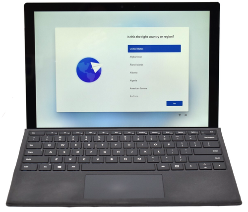 Microsoft SURFACE PRO 6 1796 i5-7300U 2.60GHz 8GB RAM 256GB SSD Keyb ...