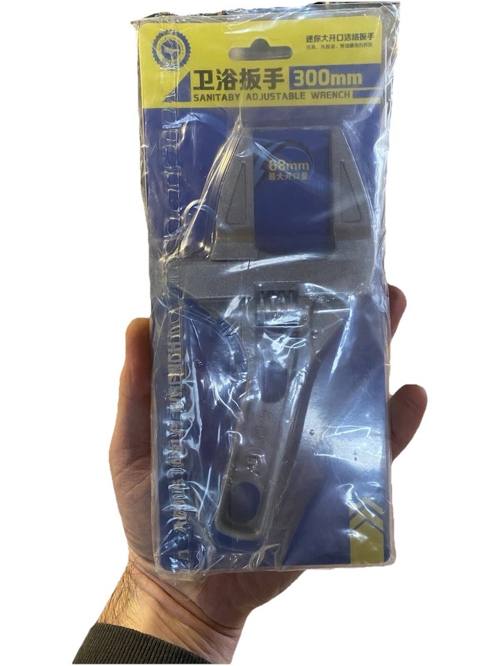 Plumbing Spanner Adjustable Wrench 6-68mm Open End Spanner | eBay UK