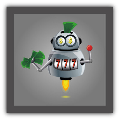 Robot Slot Machine Car Bumper Sticker Decal | eBay